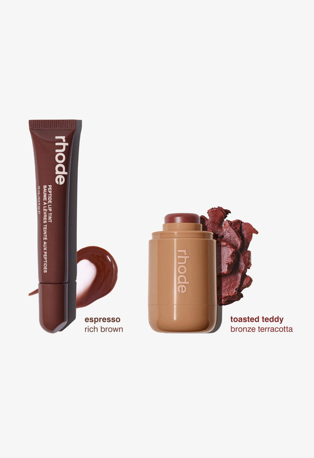 the duos toasted teddy + espresso | rhode skin