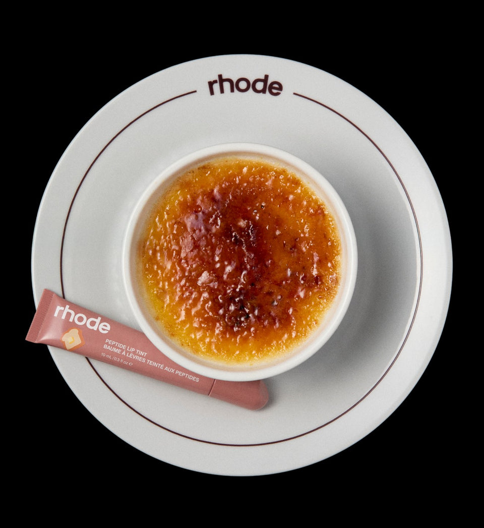 scented peptide lip tint - toast | rhode skin